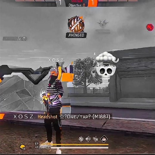 only headshot 💀 #shorts #freefireshorts