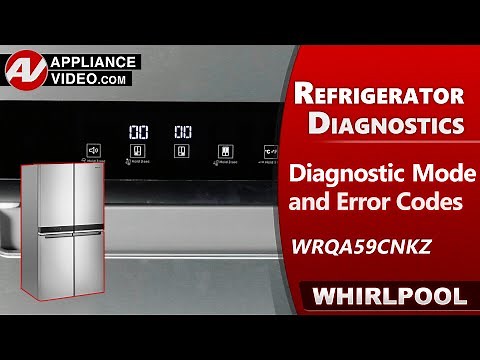 Whirlpool Refrigerator troubleshooting, diagnostics, and error codes by Factory Technician