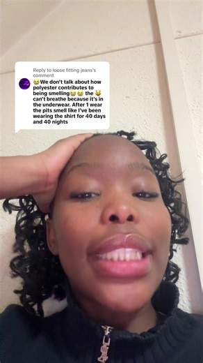 Replying to @loose fitting jeans | polyester clothes