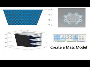 Create a Mass Model in Revit -BIM