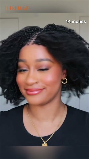 One full lace twist wig, so many ways to wear it 🤍 #ilikehairwig