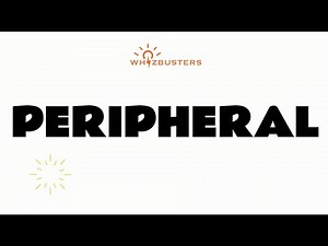 PERIPHERAL (adjective) Meaning with Examples in Sentences | GRE GMAT LSAT SAT