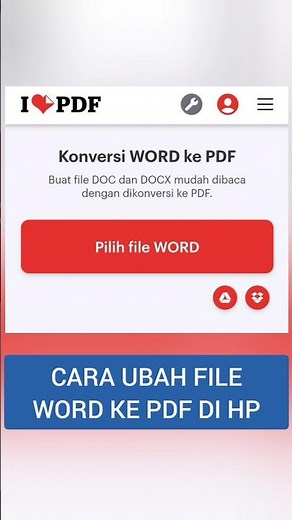 How to Convert Microsoft Word Files to PDF on Mobile | Word to PDF | Convert Word to PDF