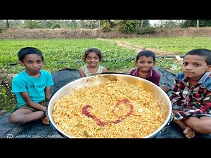 village kids can cook everything!! kids cook egg Rice | village style cooking |village fun cooking