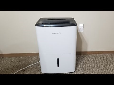 Frigidaire dehumidifier review/reality of using one :)