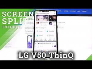 How to Split Screen in LG V50 ThinQ – Divide Screen