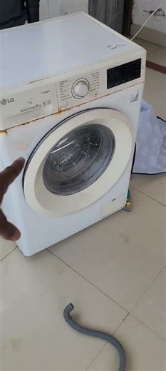 LG Front Load Washing Machine Drain Pipe Change | Water Leakage Problem Fix