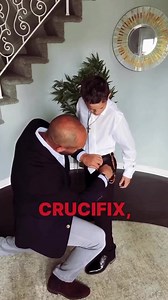 Something more wholesome - a Catholic father teaches his son the beauty and importance of praying and carrying the Rosary. This is what true masculinity and fatherhood looks like. 👏👏👏 St. Joseph, model of fatherhood and masculinity, pray for us and for all fathers. You can view all my Catholic parenting videos in my YouTube playlist below https://youtube.com/playlist?list=PL0jzp6BsGOGTVeK-gEzIrJLIMDU2Dpq2z&si=PYV6dWPr15a7jBjT 🌹🙏 🌹 | Traditional Catholic Femininity
