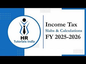 Income Slab Rates For FY 2025-26 | Budget 2025 | HR Tutorials India | New Income Tax News Today