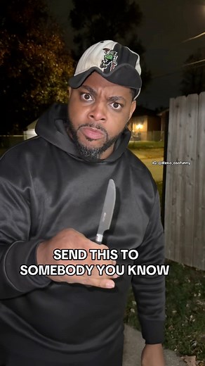 Dear Black People, butter knives are NOT flat head screwdrivers! ‼️‼️ #reko_osofunny #fred | Reko Osofunny