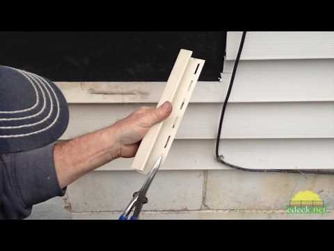 Installing Deck Ledger on Vinyl Siding