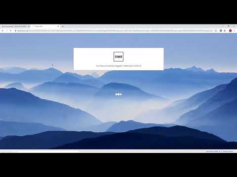 SIMS Options Online - Tutorial
