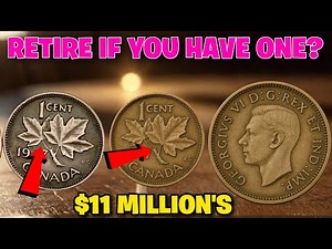 HOLY GRAIL CANADA 1 CENTS TOP 4 RAREST CANADIAN PENNIES WORTH THOUSANDS OF DOLLARS!