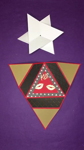 Easy and Beautiful Origami Star Card Tutorial