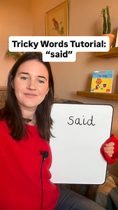 Some words have tricky parts. It helps beginner readers to teach them using the ❤️ method! How do you teach tricky words? #phonics #earlyreading #learntoread #earlyliteracy #reception | Reading Roots