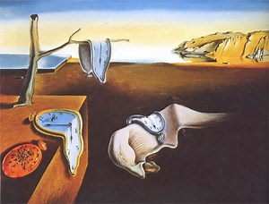 The Painting The Persistence of Memory by Salvador Dali