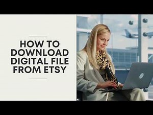 How to download your editables templates from Etsy and use them in Canva?