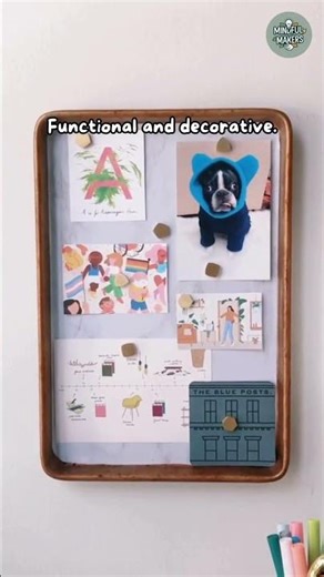 The Baking Sheet Magnetic Board #shorts #hacks #tipsandtricks