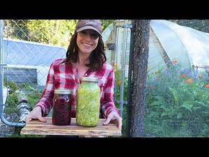 Better Than Store-Bought Probiotics: Lacto-Fermenting Our Alaskan Garden Harvest