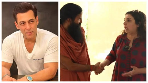 Farah Khan compares Baba Ramdev to Salman Khan as she visits his ashram: 'He also lives in 1BHK and has built palaces for everyone else'