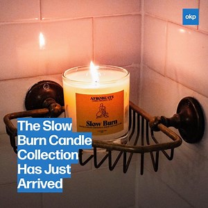 Want a more intimate space as you get lost in the music? 🕯 🎧 Peep our new candles made to match the mood for some of our favorite music genres. Whether it's vibing to Anita Baker or jamming to Burna Boy, we have the candle for you! bit.ly/3SUhkbY | Okayplayer