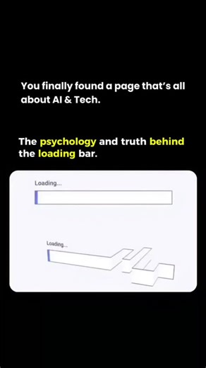 Artificial Intelligence | Tech | News on Instagram: "Loading bars are a UI lie. Most progress animations aren’t tracking "work done"—they are calculating uncertainty. While simple file transfers use deterministic logic, complex cloud operations rely on asynchronous data fetching. When a bar freezes, you aren’t witnessing a crash; you’re seeing a system navigate a high-latency bottleneck, such as API throttles or heavy decryption. Developers use these visual placeholders to bridge the gap between