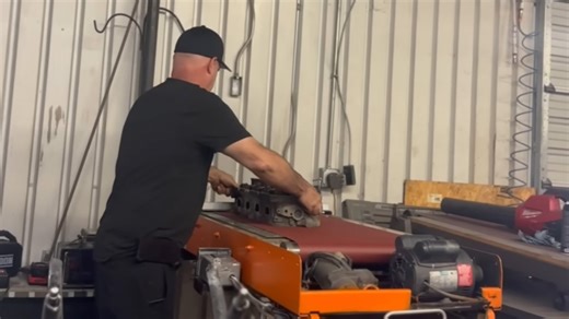 Yes, You Can Resurface Cylinder Heads with a Treadmill... If You're Brave