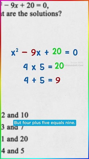 This SAT math hack will save you minutes