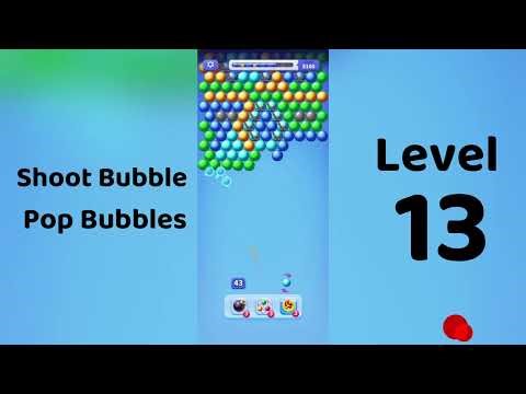 Shoot Bubble Level 13 Walkthrough | Pop Bubbles Game 🎯 | Go Answer