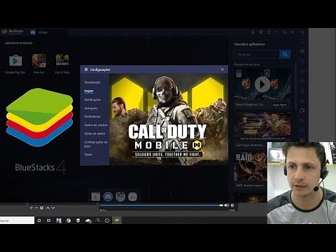 Configuração Correta Para Jogar Call Of Duty Mobile no BlueStacks