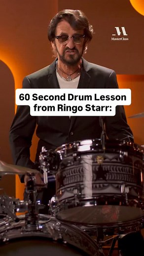 Peace, love, and drums from the GOAT 🥁 💡: @ringostarrmusic - Drumming & Creative Collaboration | MasterClass