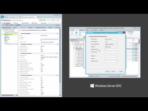 How To Create Connection Profile On CM for Informatica