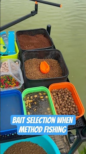 Baits I like to use whilst Fishing for Carp on the Method Feeder.