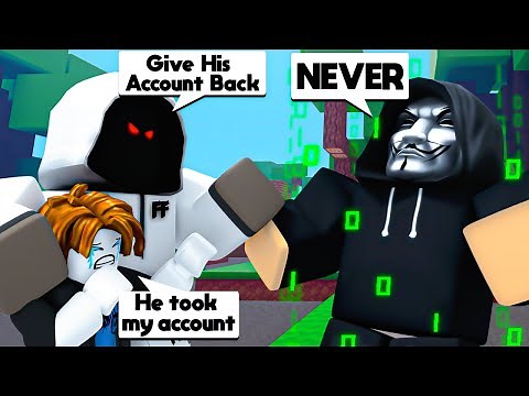 I CAUGHT A HACKER STEALING Accounts, So I Got REVENGE.. (Roblox Bedwars)
