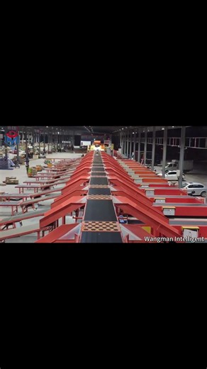 Our classic successful project --Express courier auomatic sorting system👍👍👍