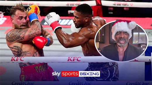 Jake Paul loses WBA cruiserweight ranking after defeat to Anthony Joshua in Miami in December