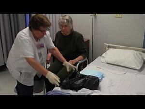 Assisting a resident to use a portable commode or toilet