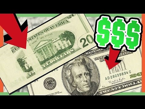 RARE 20 DOLLAR BILLS WORTH MONEY - VALUABLE ERROR NOTES!!