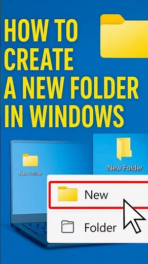 How to Create a New Folder in Windows | Beginner Friendly Tutorial 2025