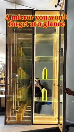 Unique and Eye-Catching LED Mirror Signage Design