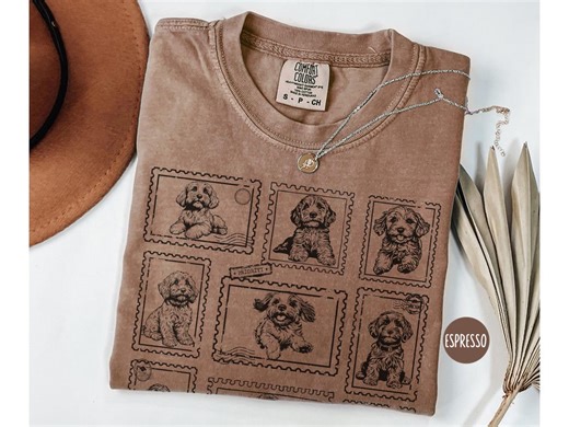 Cavapoo Vintage Stamp Comfort Colors® Shirt, Cavapoo Dog Mom Collage Tee, Retro Cavapoo Dog Tshirt, Gift for Dog Lover, New Dog Owner Mama - Etsy