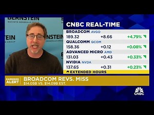 Broadcom shares spike after reporting mixed earnings