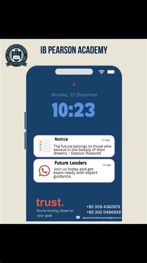 At IB Pearson Academy, we prepare students for IB (MYP & DP), IGCSE, O Level & A Level with expert