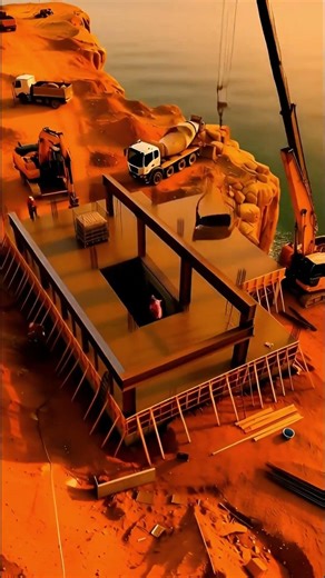 Building a Luxury Cliffside Villa #architecture #eleganthomes #homedesign