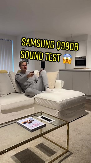 Samsung Q990B Soundbar Dolby Atmos Sound Test