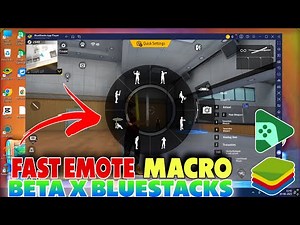 Super Fast Emote Macro In Bluestacks x Beta Emulator | Beta X Bluestacks Macro Tutorial | Mastermind