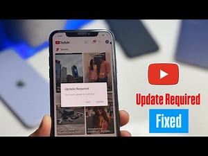 YouTube update problem in iPhone - Solved | How to fix YouTube Update issue