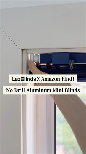 🌈 Transform your space with No Drill Light Filtering Aluminum Blinds. ✨ Sleek aluminum design adds modern elegance while blocking harsh sunlight. Hassle-free no-drill setup makes it perfect for renters & homeowners—no marks, no damage, just instant style. Upgrade your room’s vibe and protect it from the sun in seconds! Tap the link in bio🔗 to see more.#homedecor #interiordesign #homestyling #NoDrillBlinds #HomeUpgrade #energyefficiency #homediy #windowtreatments #amazonhomefinds #apartmentdiy 
