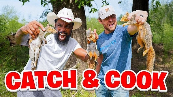 Catch & Cook WILD SQUIRRELS Southern Style!