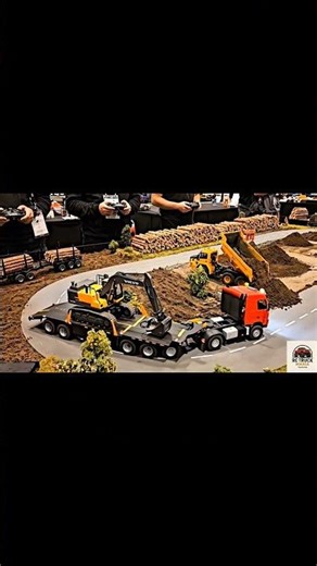 Amazing RC Trucks & Construction Vehicles in Action | Logging & Earthmoving Diorama